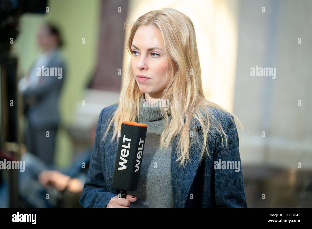Bundesrat, Berlin Bundesrat, Berlin, Dorothea Schupelius, Moderatorin ...