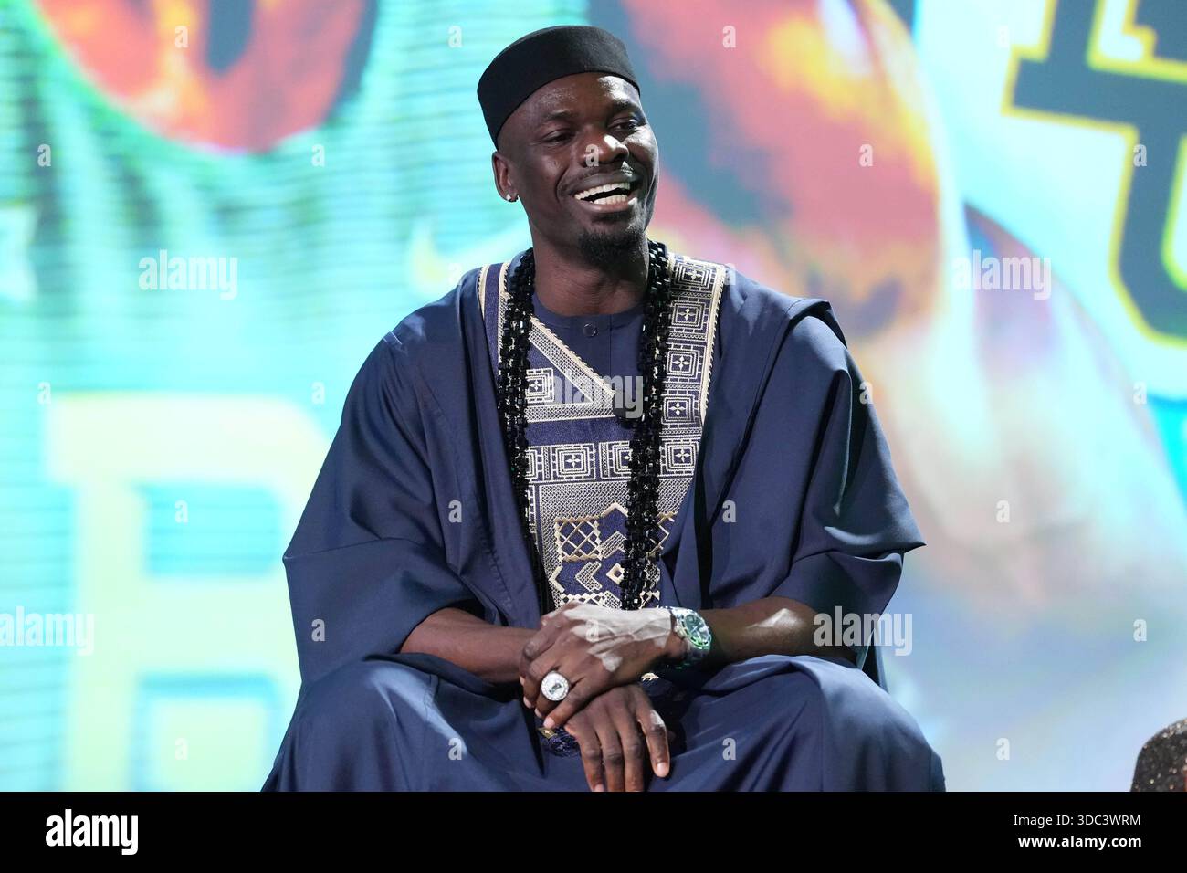 Nathaniel Ezekiel of Baylor during the Bowerman Award Presentation at ...