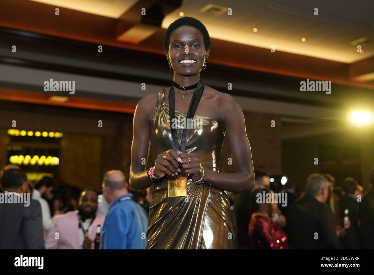 Women's Bowerman Award winner Doris Lemngole of Alabama poses during ...