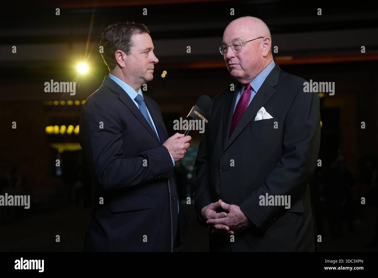 Paul Swangard (left) interviews USTFCCA chief executive officer Sam ...
