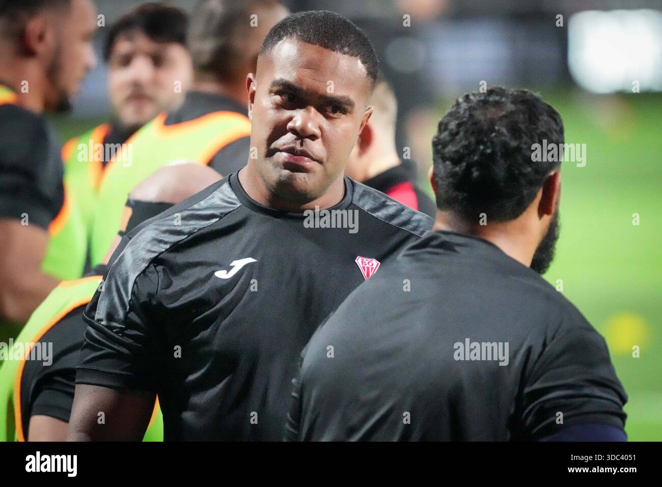 John DYER of Biarritz Olympique PB during the Pro D2 match between ...