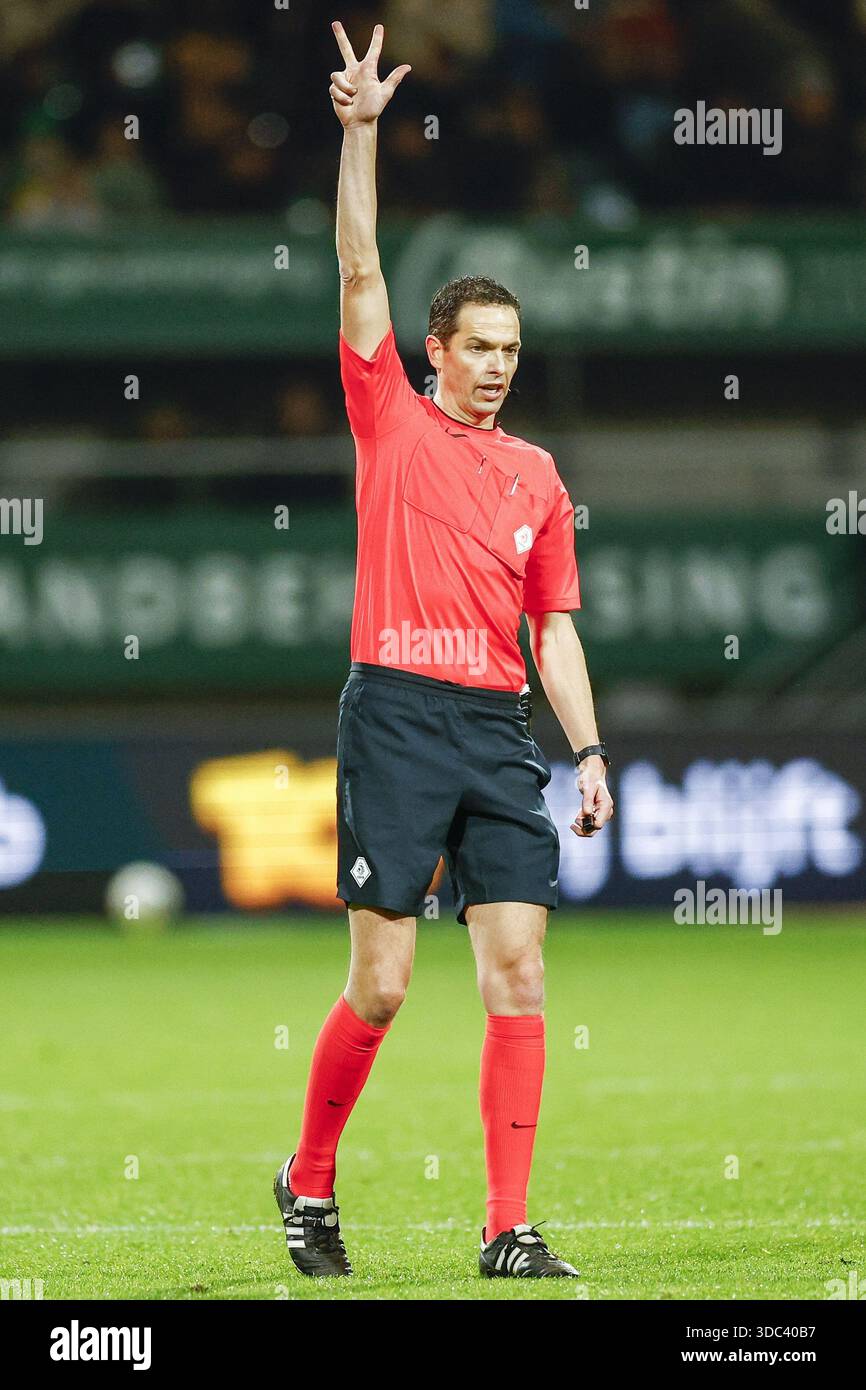 DEN HAAG , 19-12-2025 , WerkTalent Stadium , season 2025 / 2026 , Dutch ...