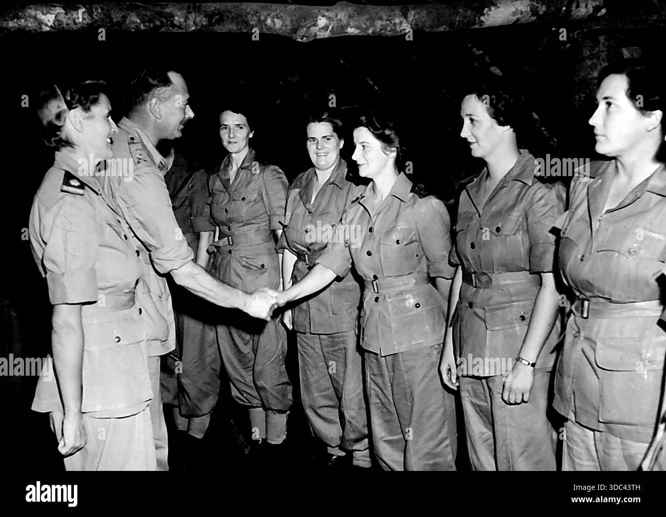 Duke of Gloucester's tour of forward areas -- HRH, the Duke of ...