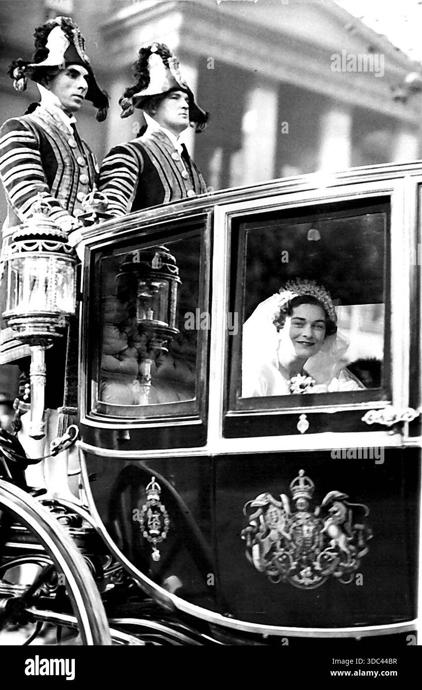 Wedding Of Duke Of Gloucester ***** London -- Lady Alice Scott ...