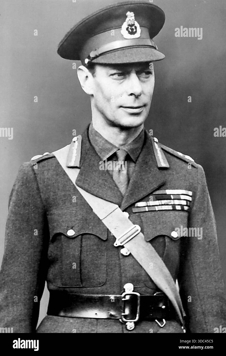 The most recent portrait of His Majesty King George VI in military ...