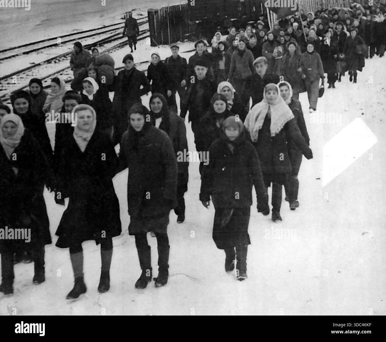 Russia Slave Labor In Germany Liberated: Russian war refugees, having ...