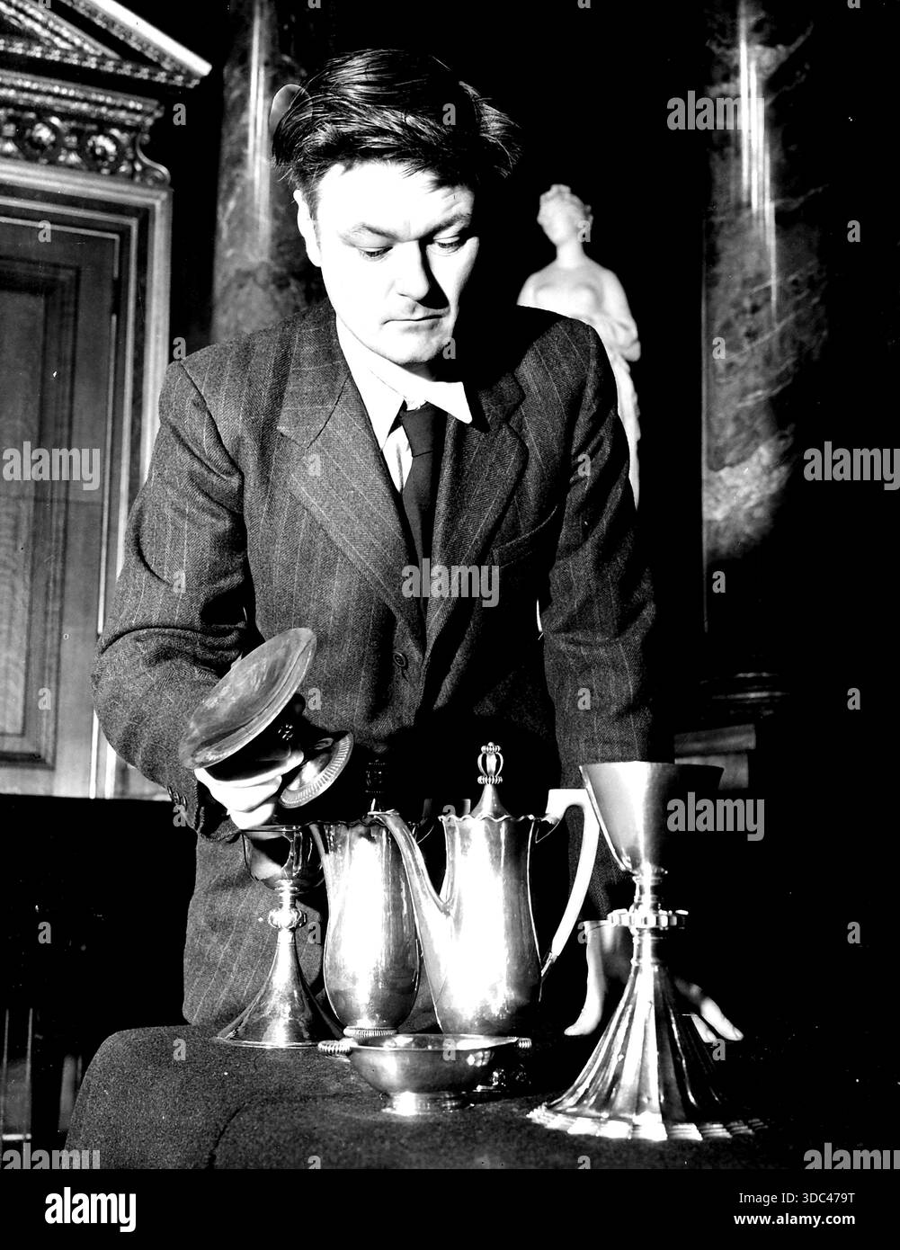 The Silversmith's CraftMr. Leslie Durbin, of London, the artist ...