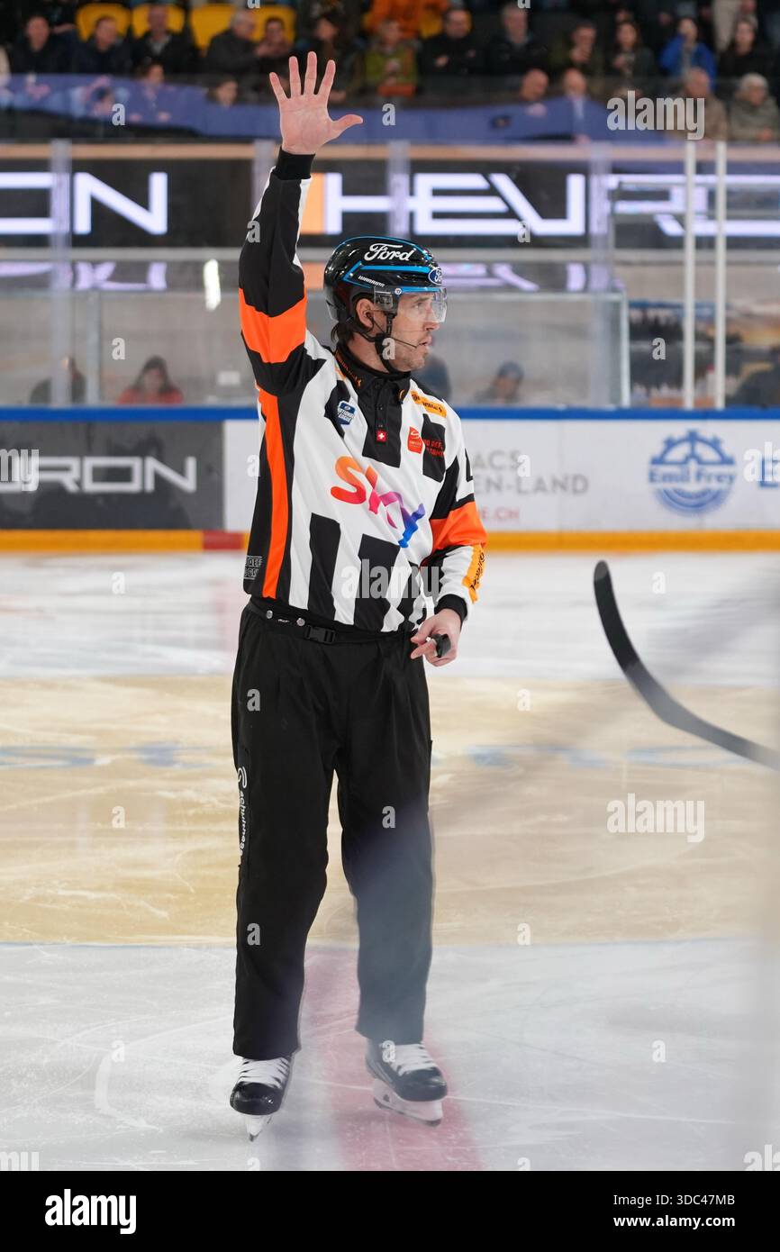 19/12/2025, Porrentruy, Raiffeisen Arena, NL: HC Ajoie - Lausanne HC ...