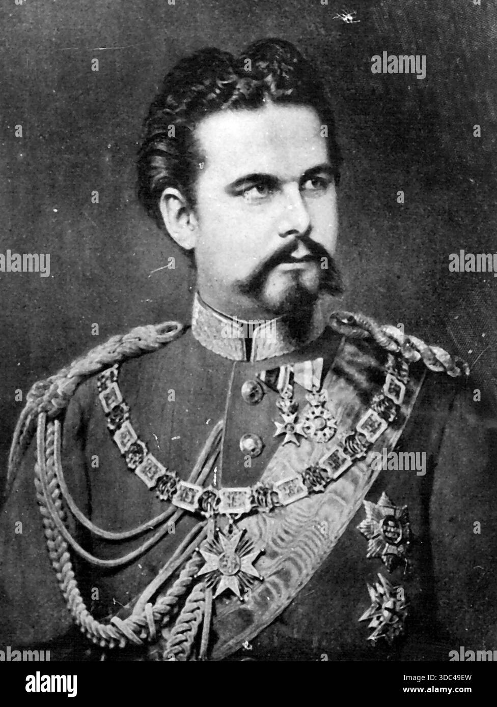 Portrait ludwig ii Black and White Stock Photos & Images - Alamy