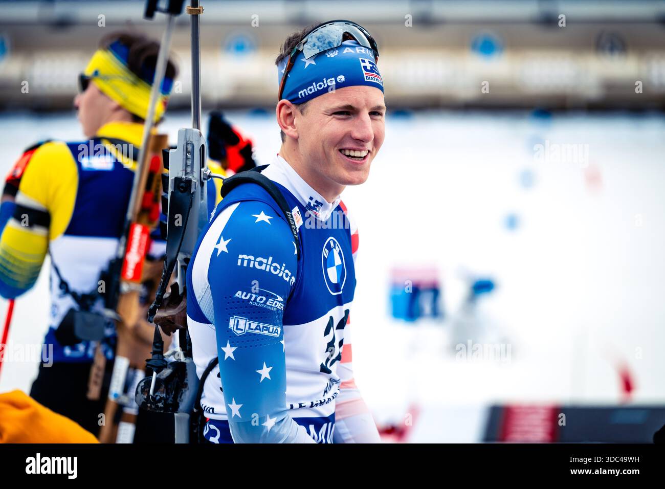 Campbell Wright, Men 10 Km Sprint during the BMW IBU World Cup, Annecy - Le Grand-Bornand ...