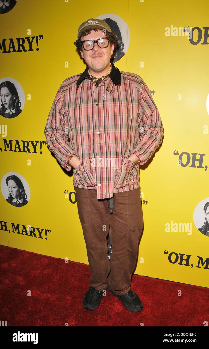 Jack Rooke at the "Oh, Mary!" play press night, Trafalgar Theatre ...