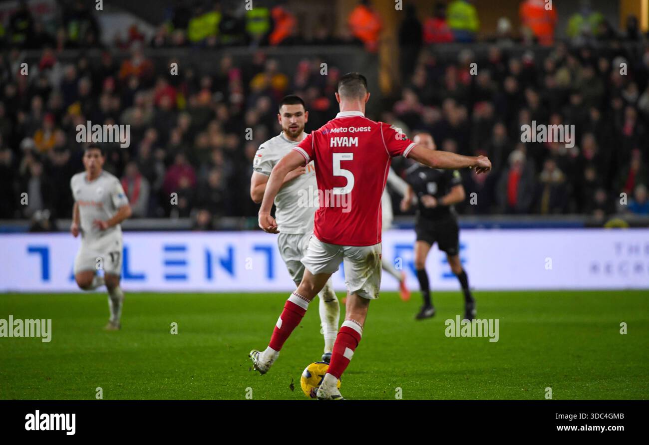 19th December 2025; Swansea com Stadium, Swansea, Wales; EFL ...