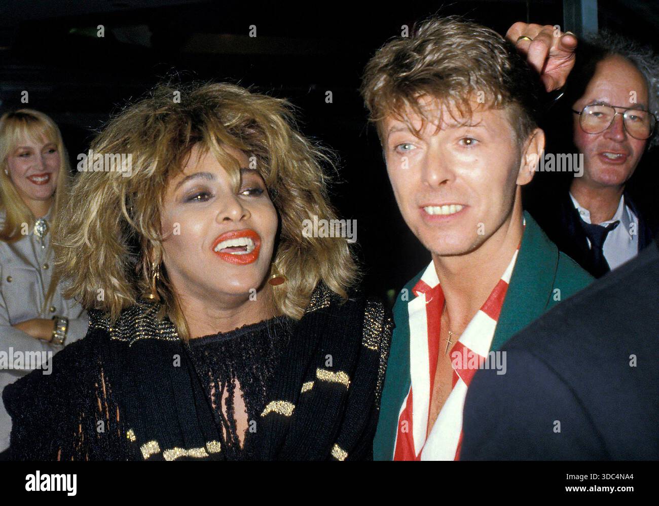 JERRY HALL, TINA TURNER & DAVID BOWIELondon, England, Circa 1985 ...
