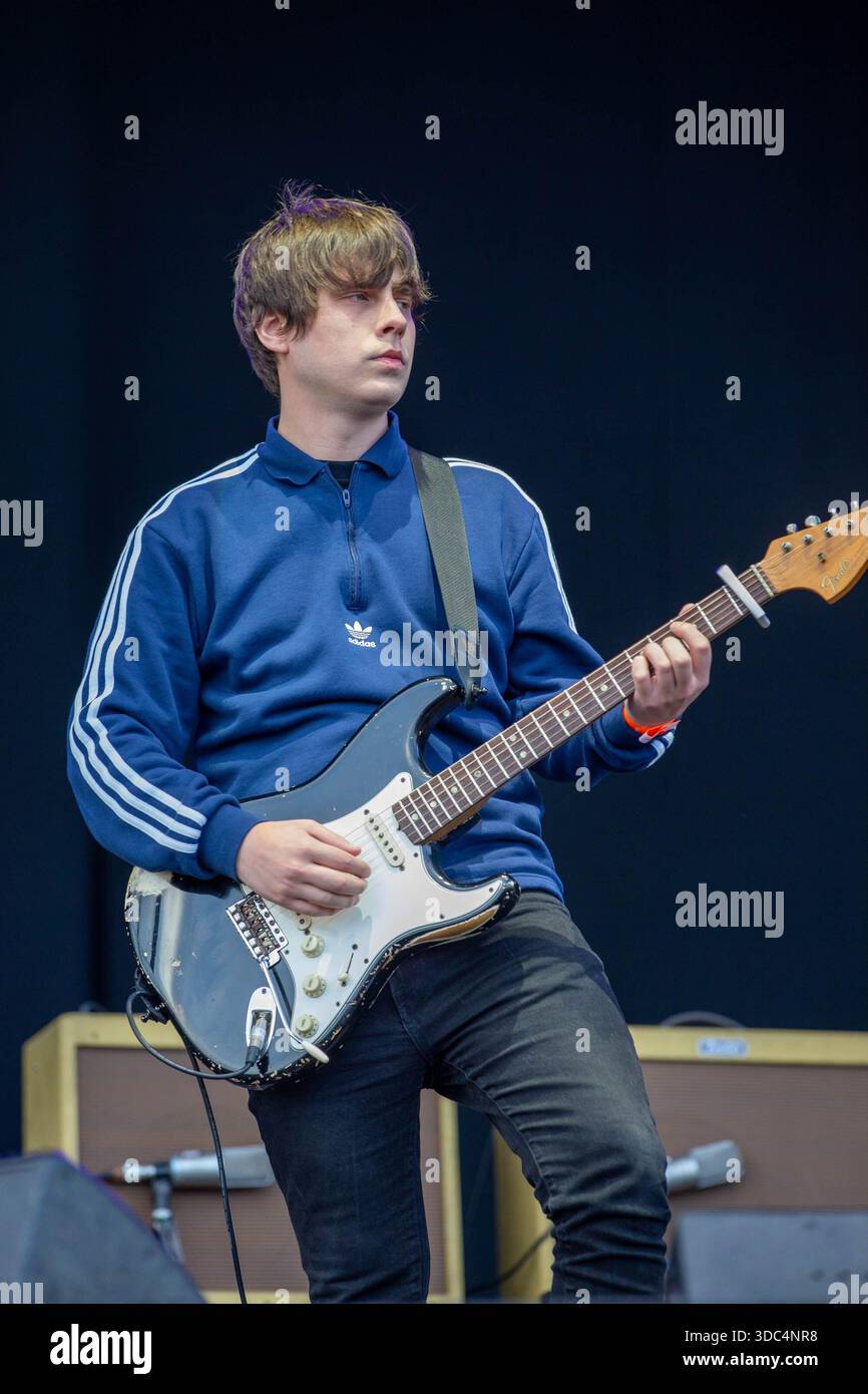 Jake Bugg at the Big Feastival 2022 on Alex James Cotswolds farm ...