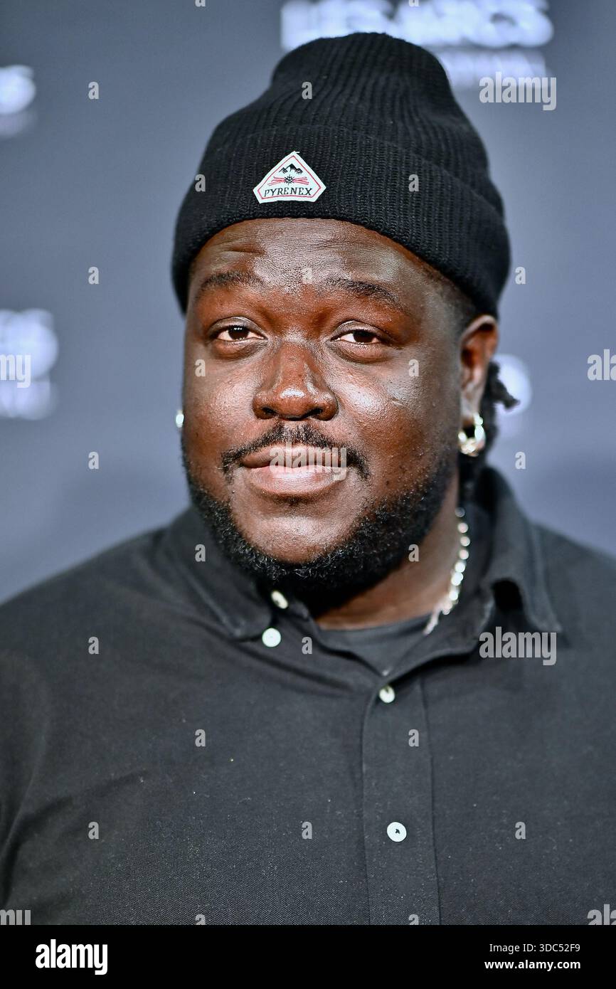 LES ARCS, FRANCE - DECEMBER 19Salif Cisse attends the Closing Ceremony ...