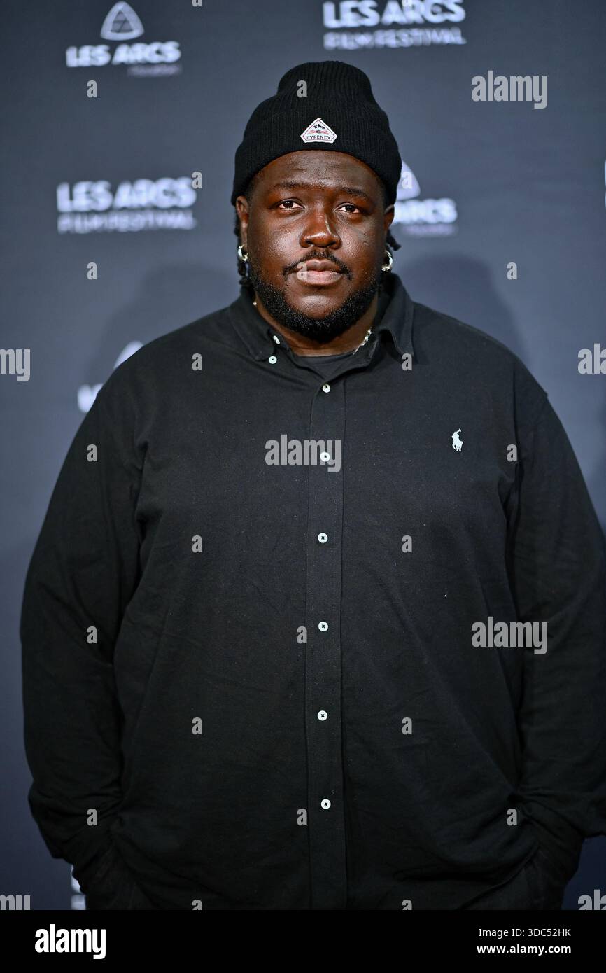 LES ARCS, FRANCE - DECEMBER 19Salif Cisse attends the Closing Ceremony ...