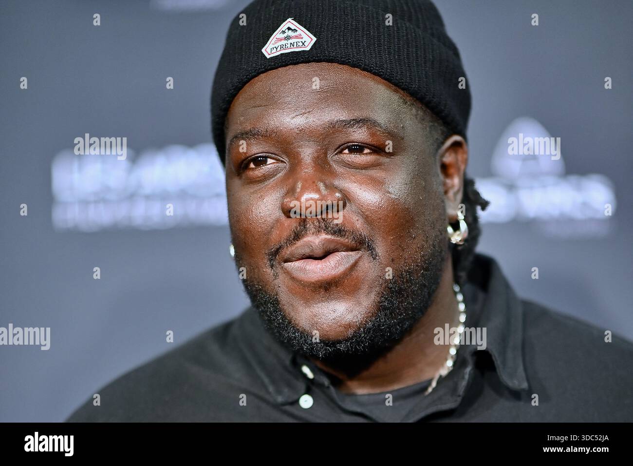 LES ARCS, FRANCE - DECEMBER 19Salif Cisse attends the Closing Ceremony ...