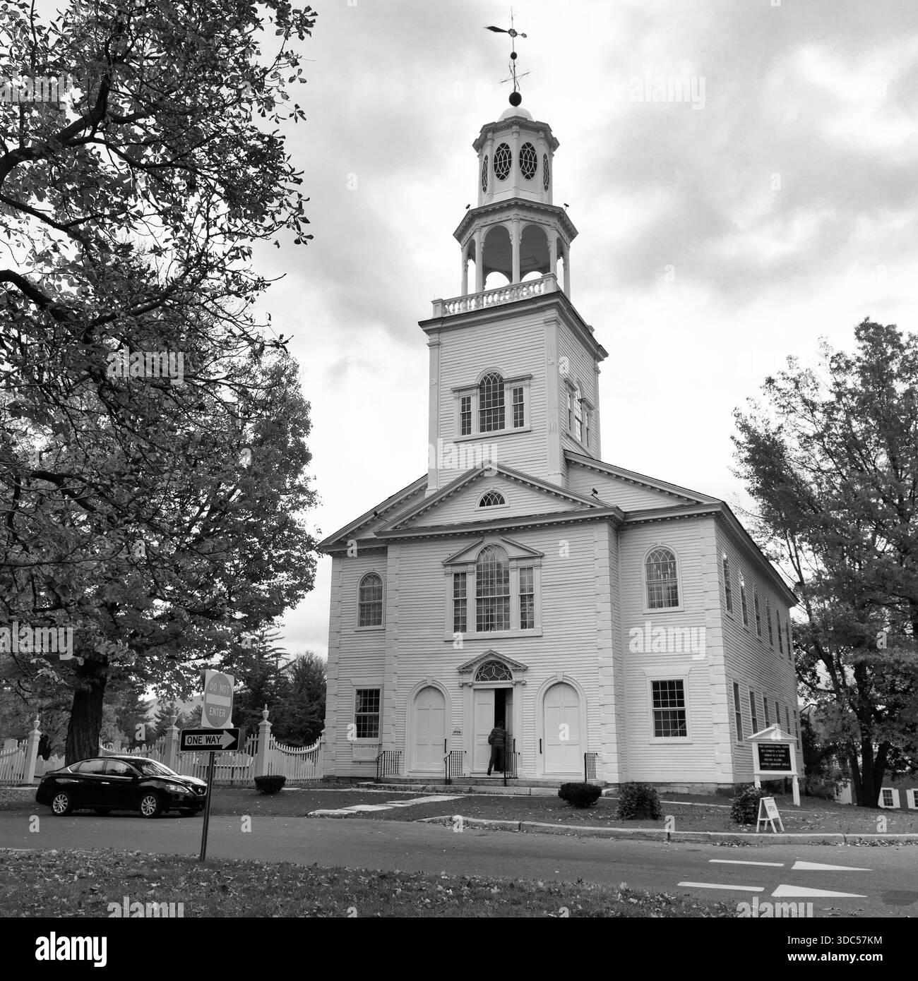 First Congregational Church of Bennington, historic church, multi-level ...