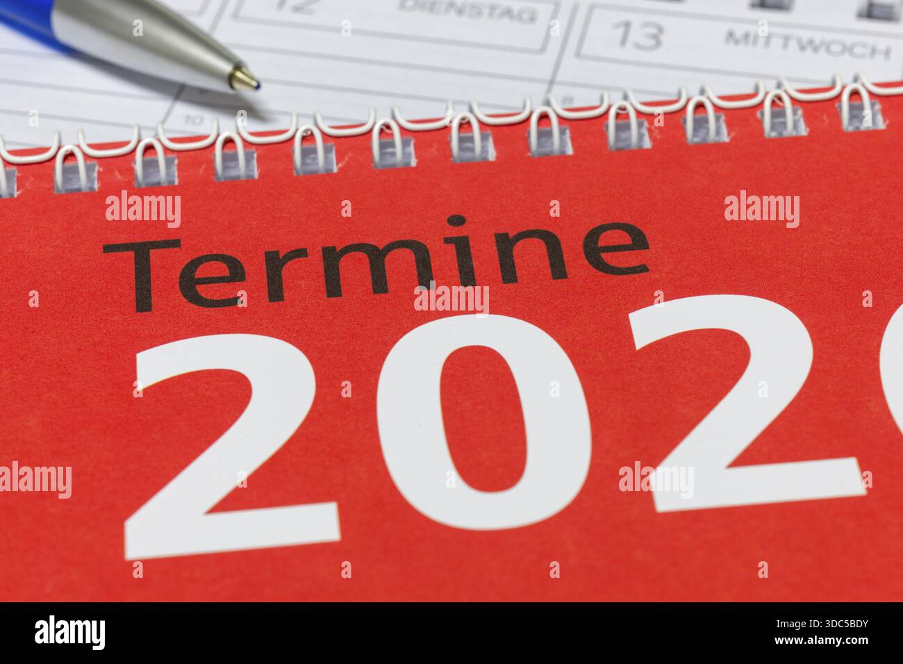 Red calendar 2026 blue hi-res stock photography and images - Alamy