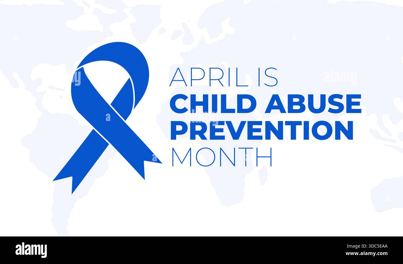April is child abuse prevention month Stock Vector Images - Alamy