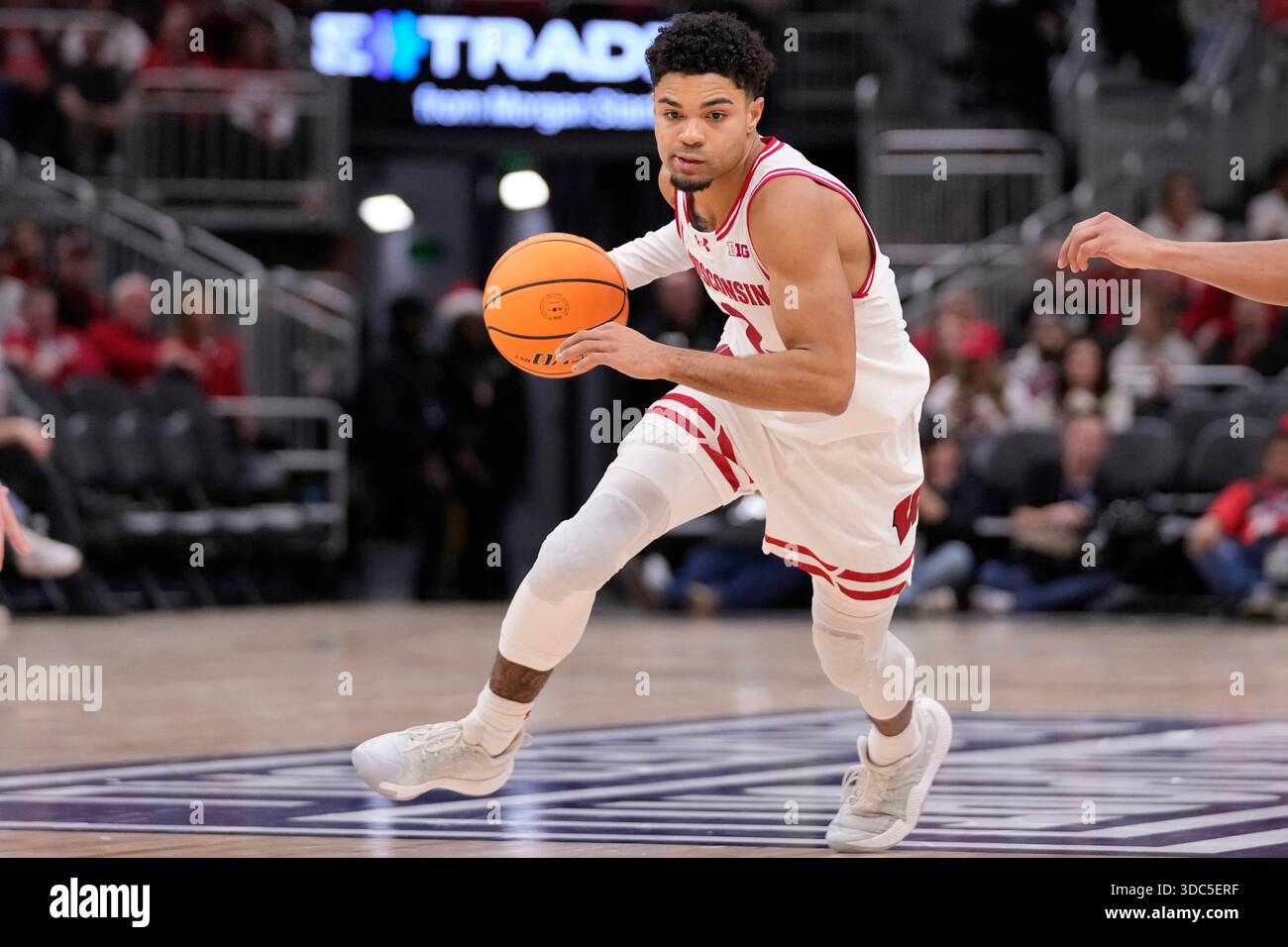 Wisconsin guard Nick Boyd dribbles the ball during the second half of ...