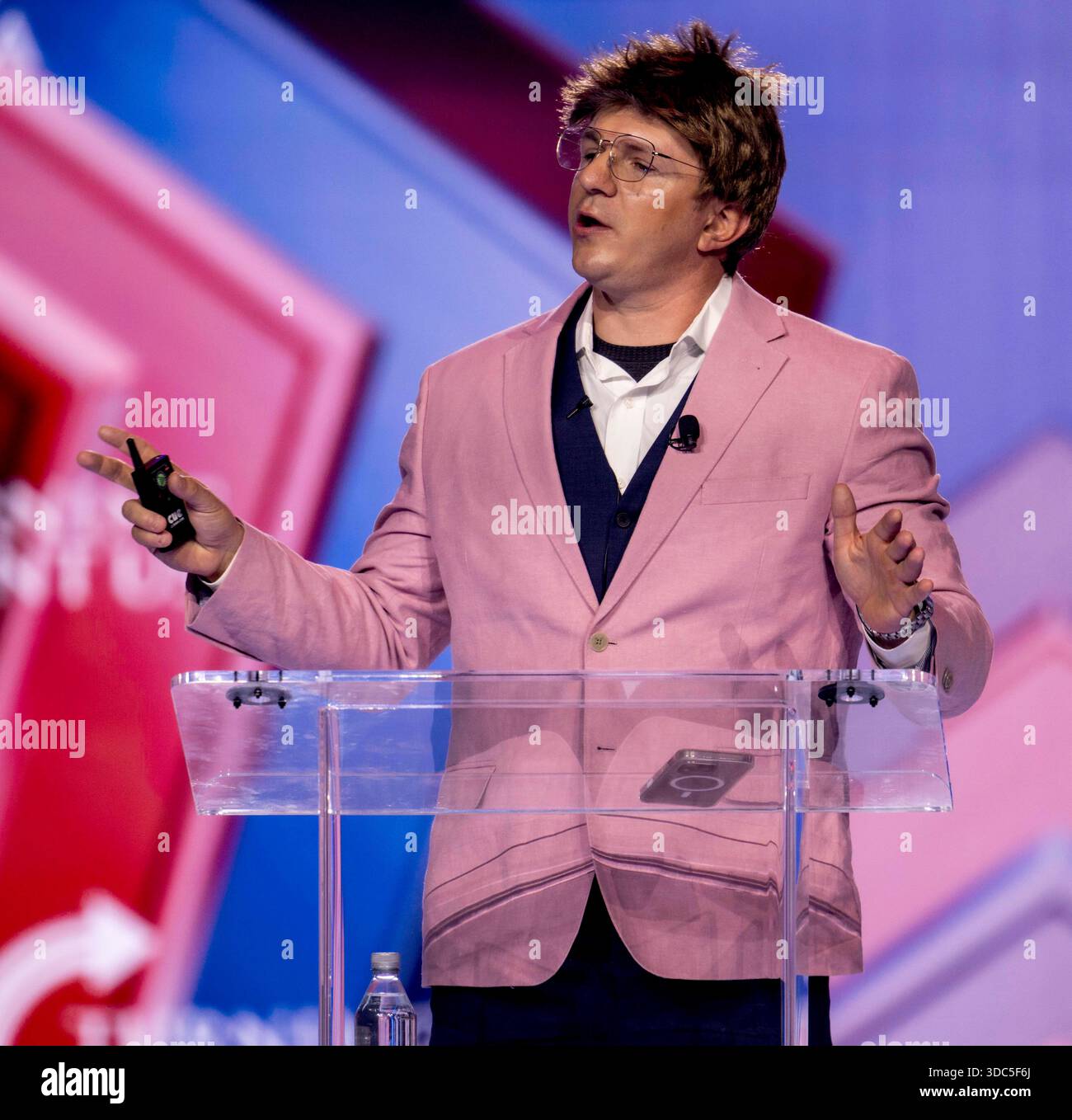 December 19, 2025 - Phoenix, Arizona, USA - JAMES O'KEEFE speaks on day ...