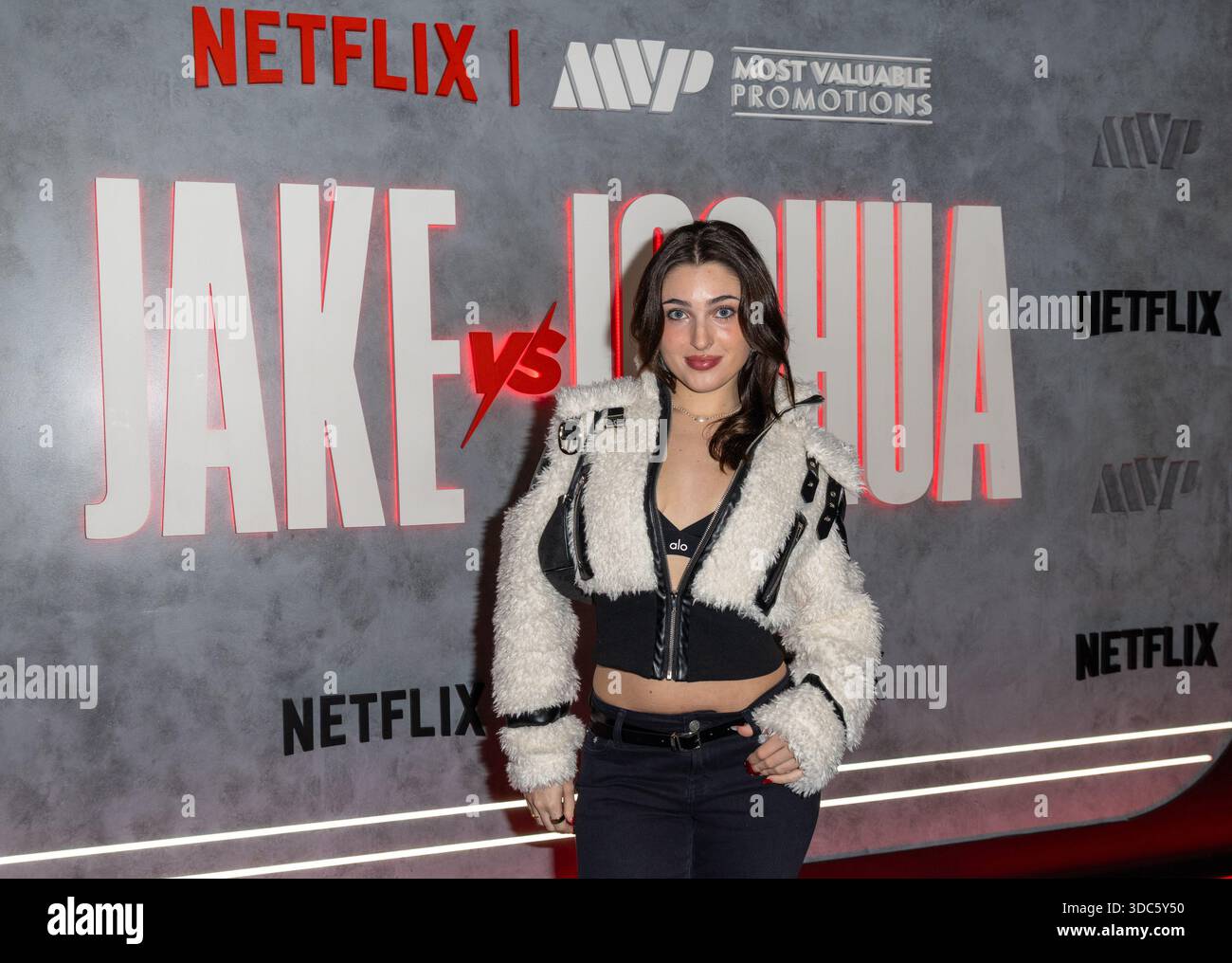 MIAMI, FLORIDA - DECEMBER 19: Sophia Talamas attends Jake Paul v ...