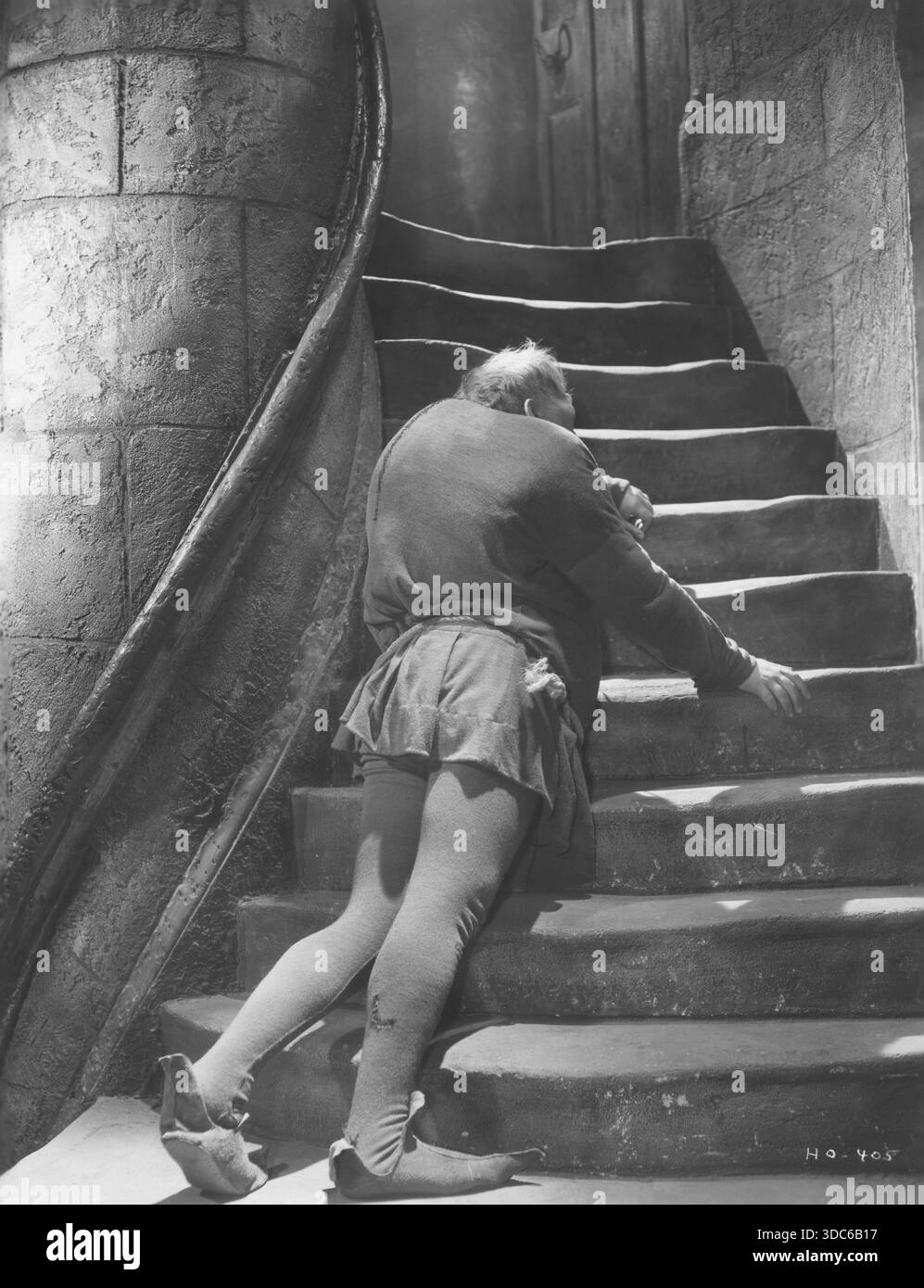 A Portrait of CHARLES LAUGHTON as Quasimodo in THE HUNCHBACK OF NOTRE ...