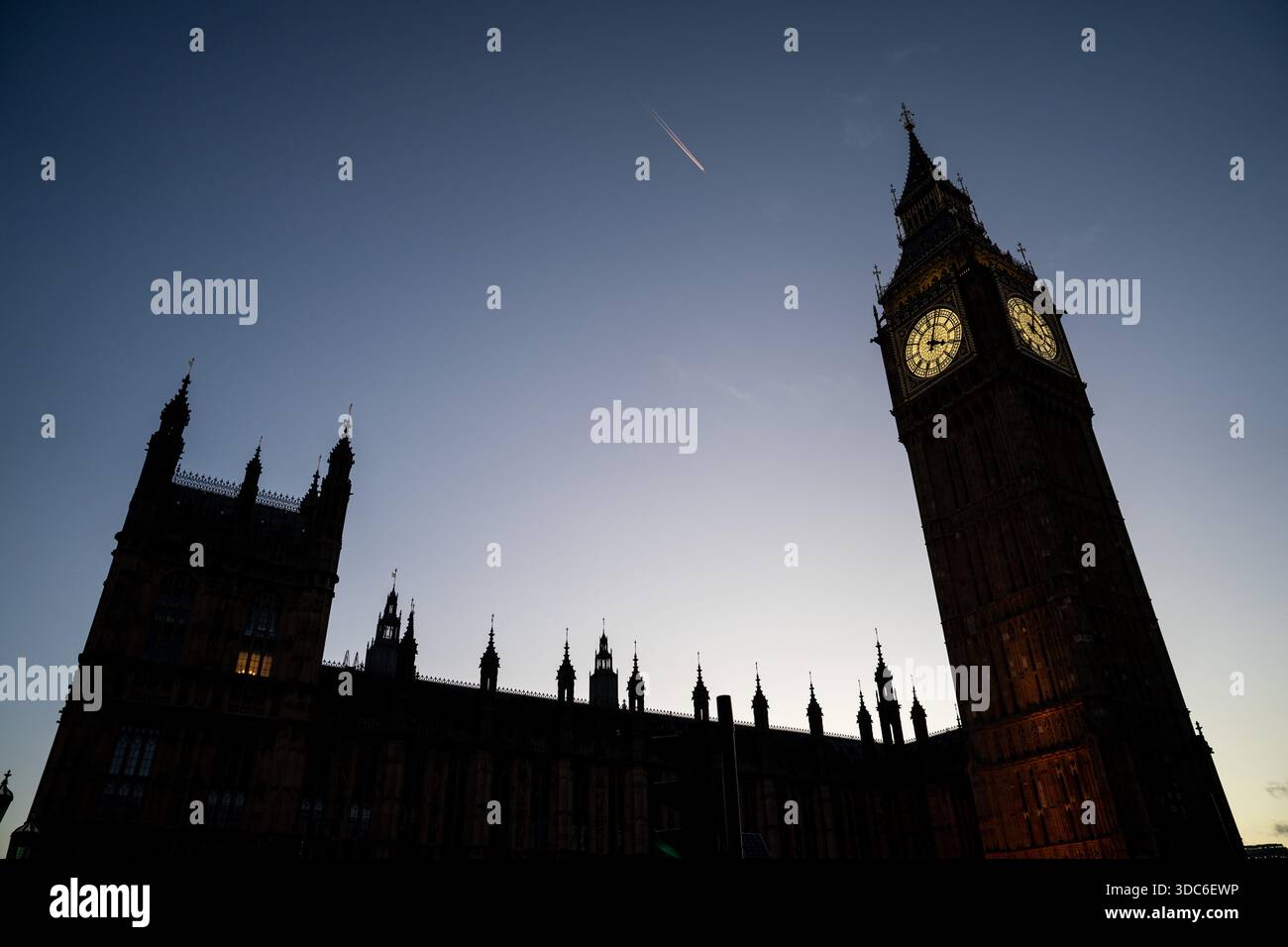 A general view showing the Elizabeth clock tower commonly called Big ...