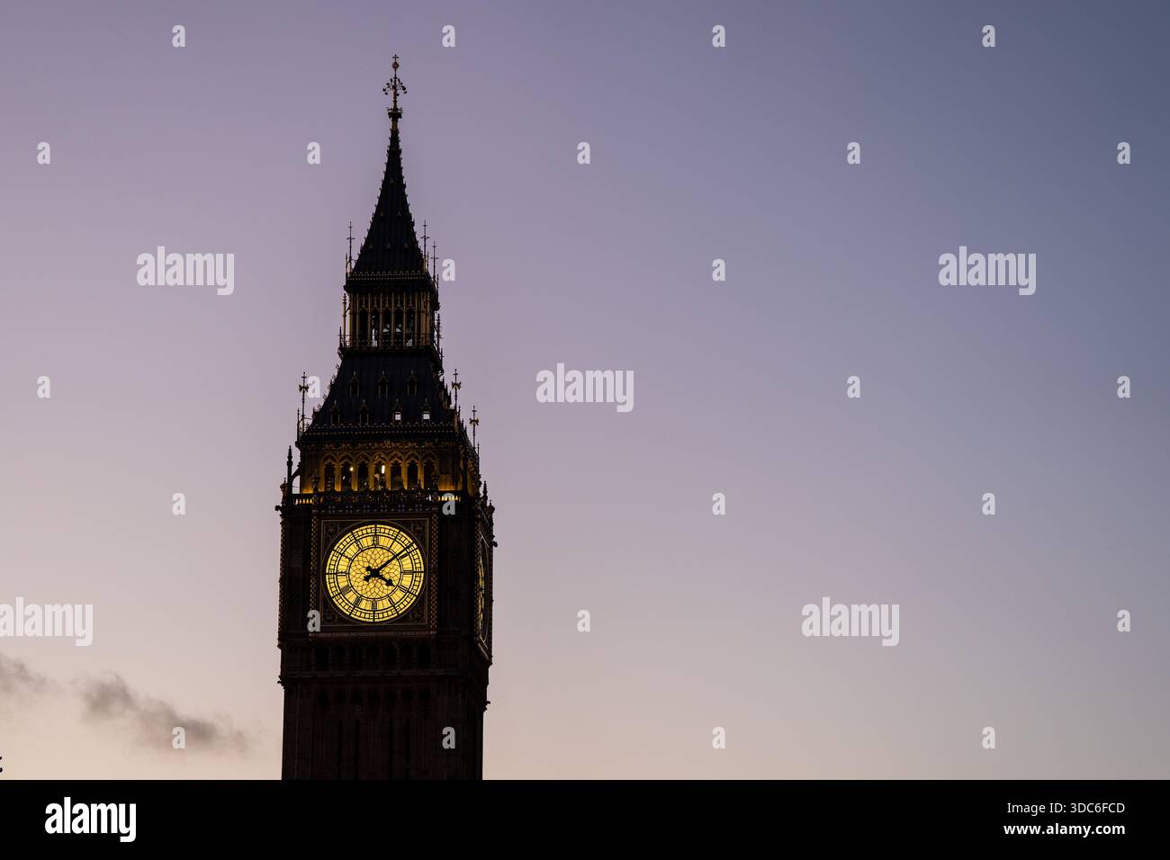 A general view showing the Elizabeth clock tower commonly called Big ...