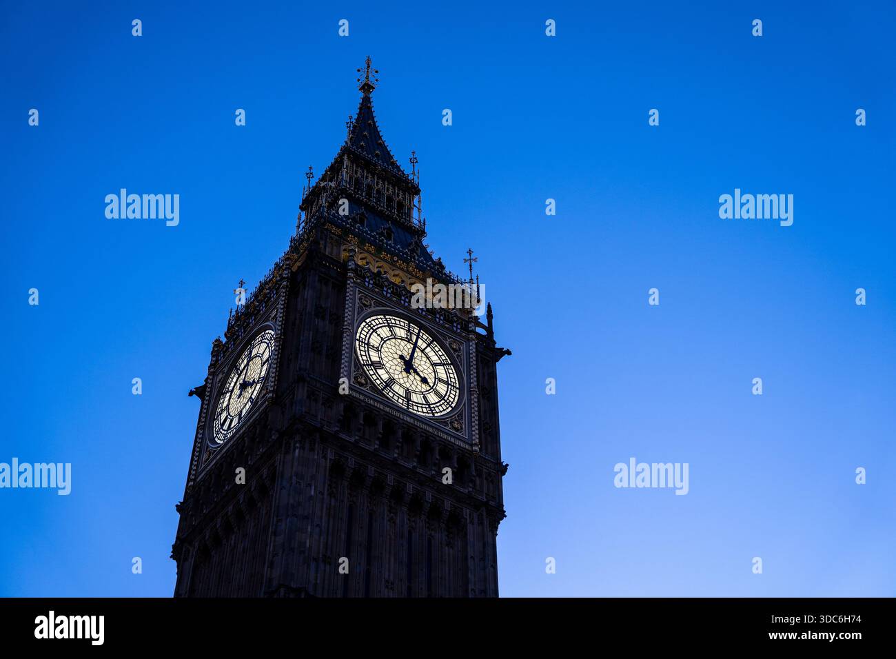 A general view showing the Elizabeth clock tower commonly called Big ...