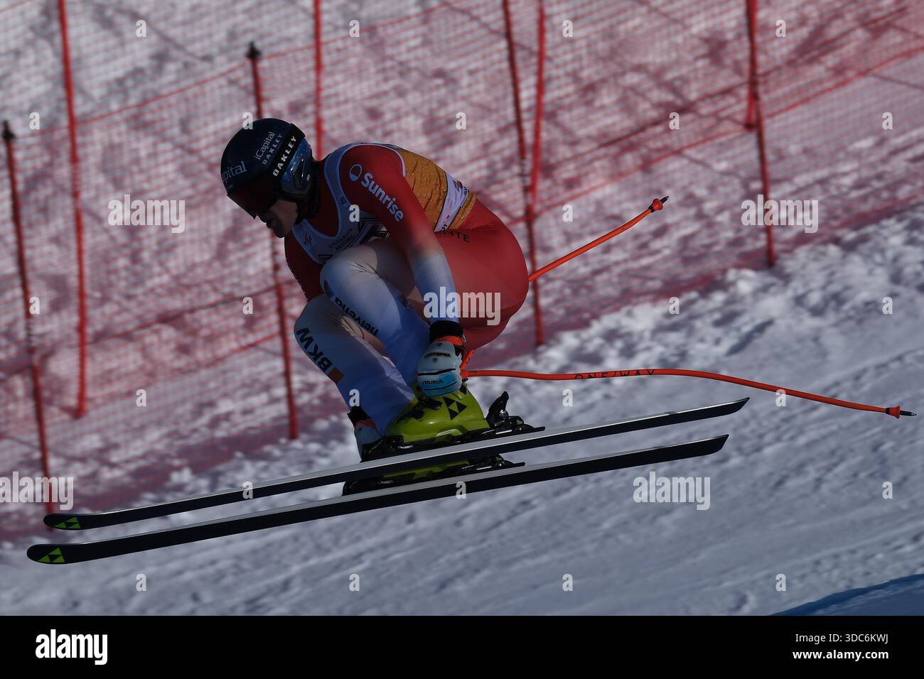 Stefan Rogentin from Switzerland Is in action during AUDI FIS Ski World ...