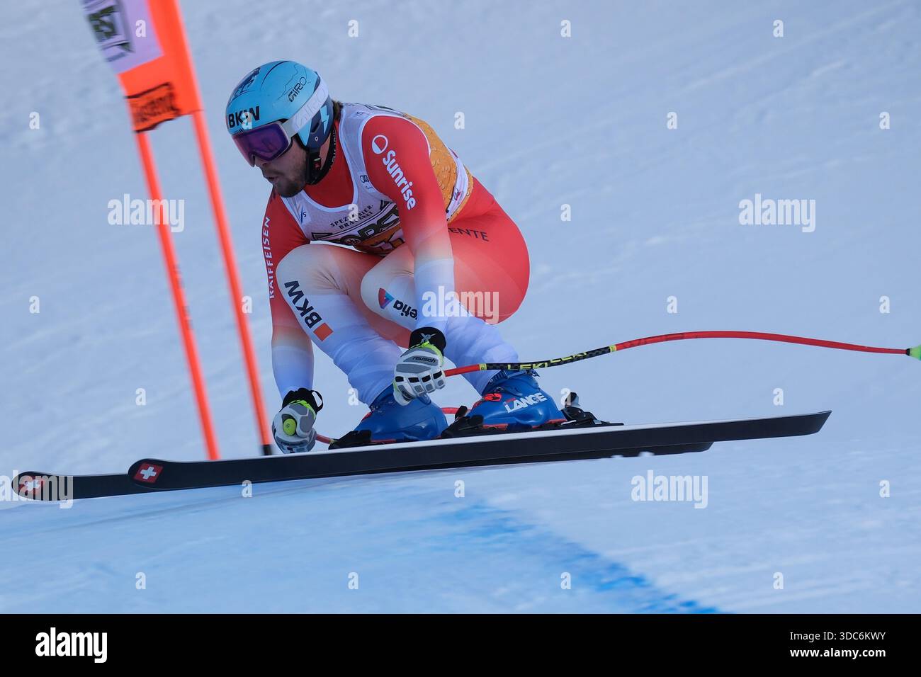 Alexis Monney from Switzerland Is in action during AUDI FIS Ski World ...