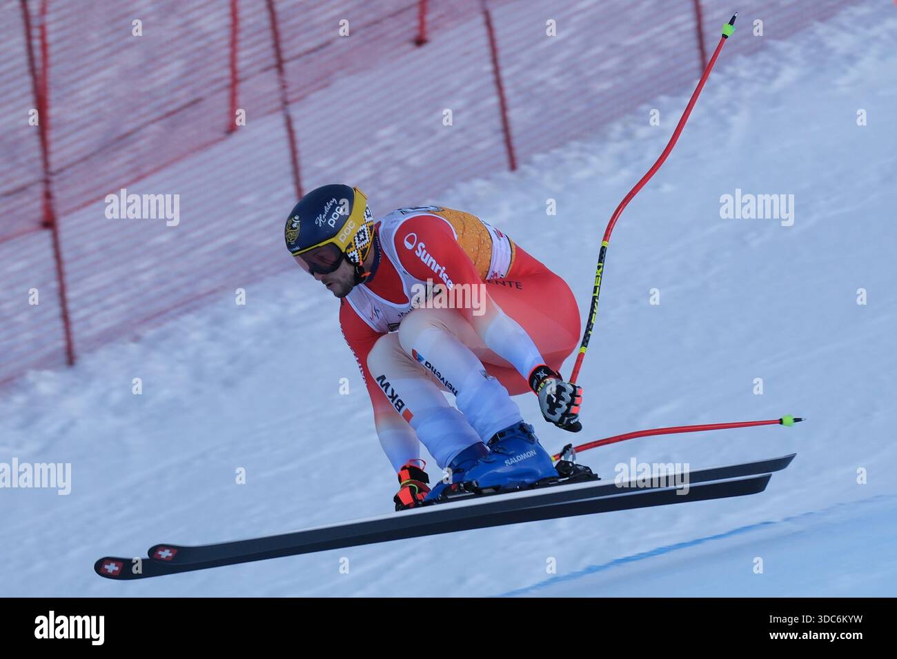 Marco Kohler from Switzerland Is in action during AUDI FIS Ski World ...