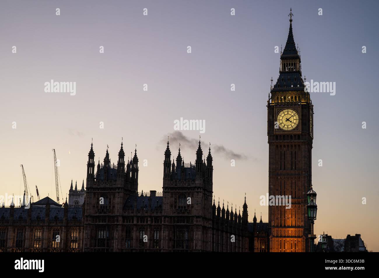 A general view showing the Elizabeth clock tower commonly called Big ...