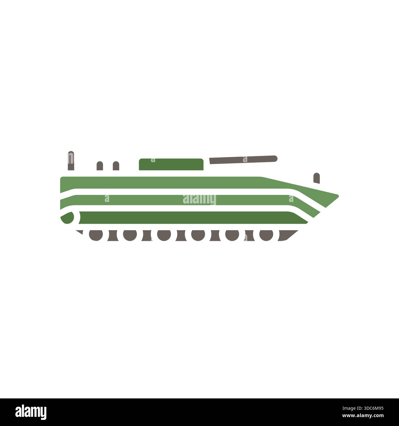 Coaxial machine gun Stock Vector Images - Alamy