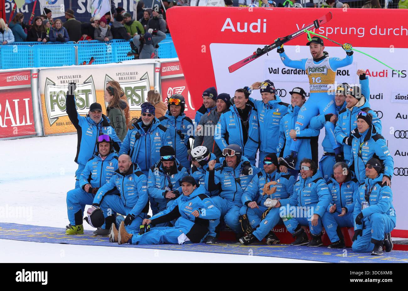 FIS Ski World Cup 2024-2025 - Men's World Cup Downhill Val Gardena 20 ...