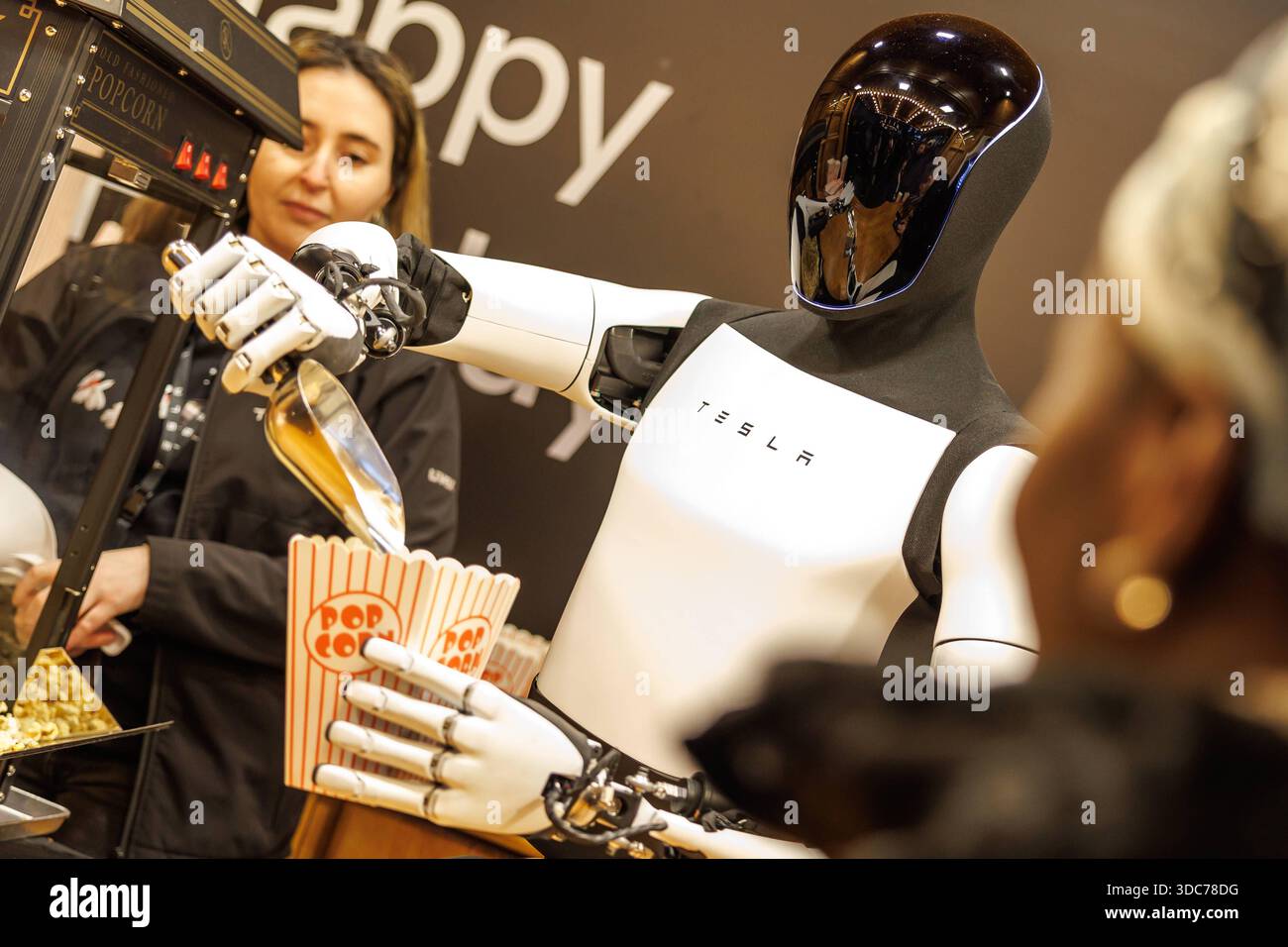 Tesla Event mit Optimus Roboter Tesla Event mit Optimus Roboter am 20. ...