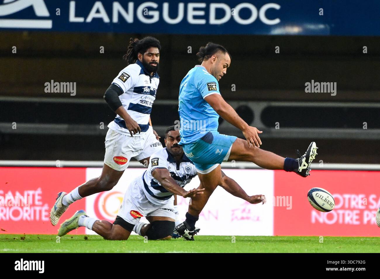 Billy VUNIPOLA of Montpellier during the Top 14 match between ...
