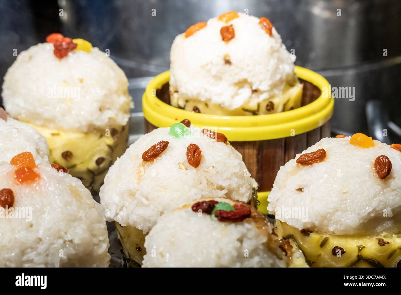 Traditional "Eight Treasures Rice Pudding", Chengdu, Sichuan, People's ...