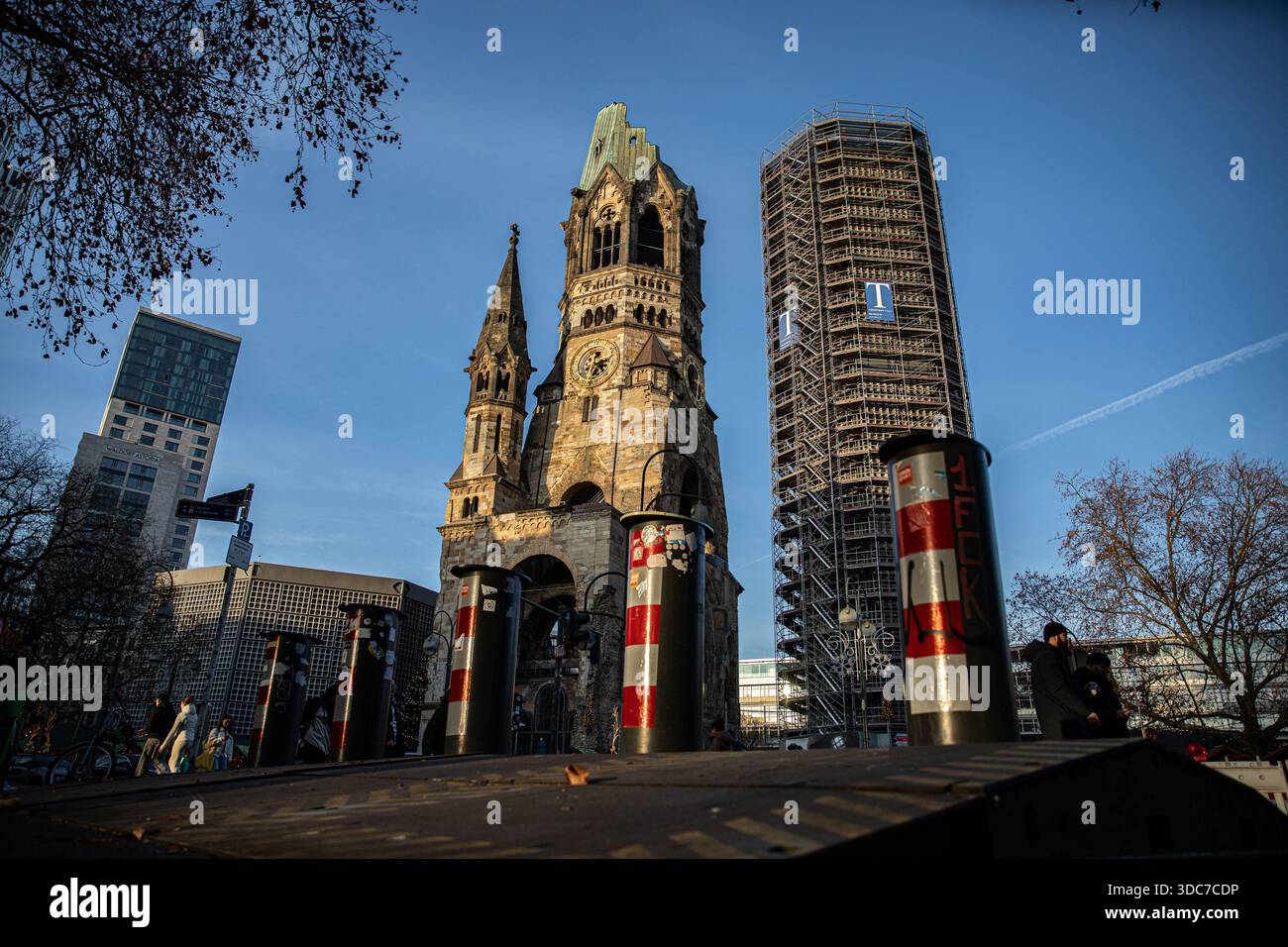 December 20, 2025, Berlin, Berlin, Germany: Anti-vehicle security ...