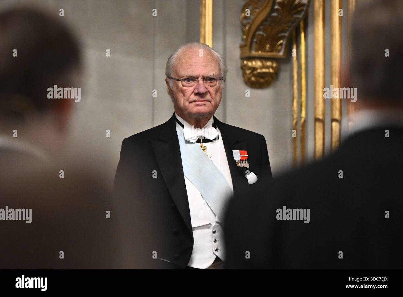 STOCKHOLM, SWEDEN 20251220King Carl Gustaf attends the Swedish Academy ...
