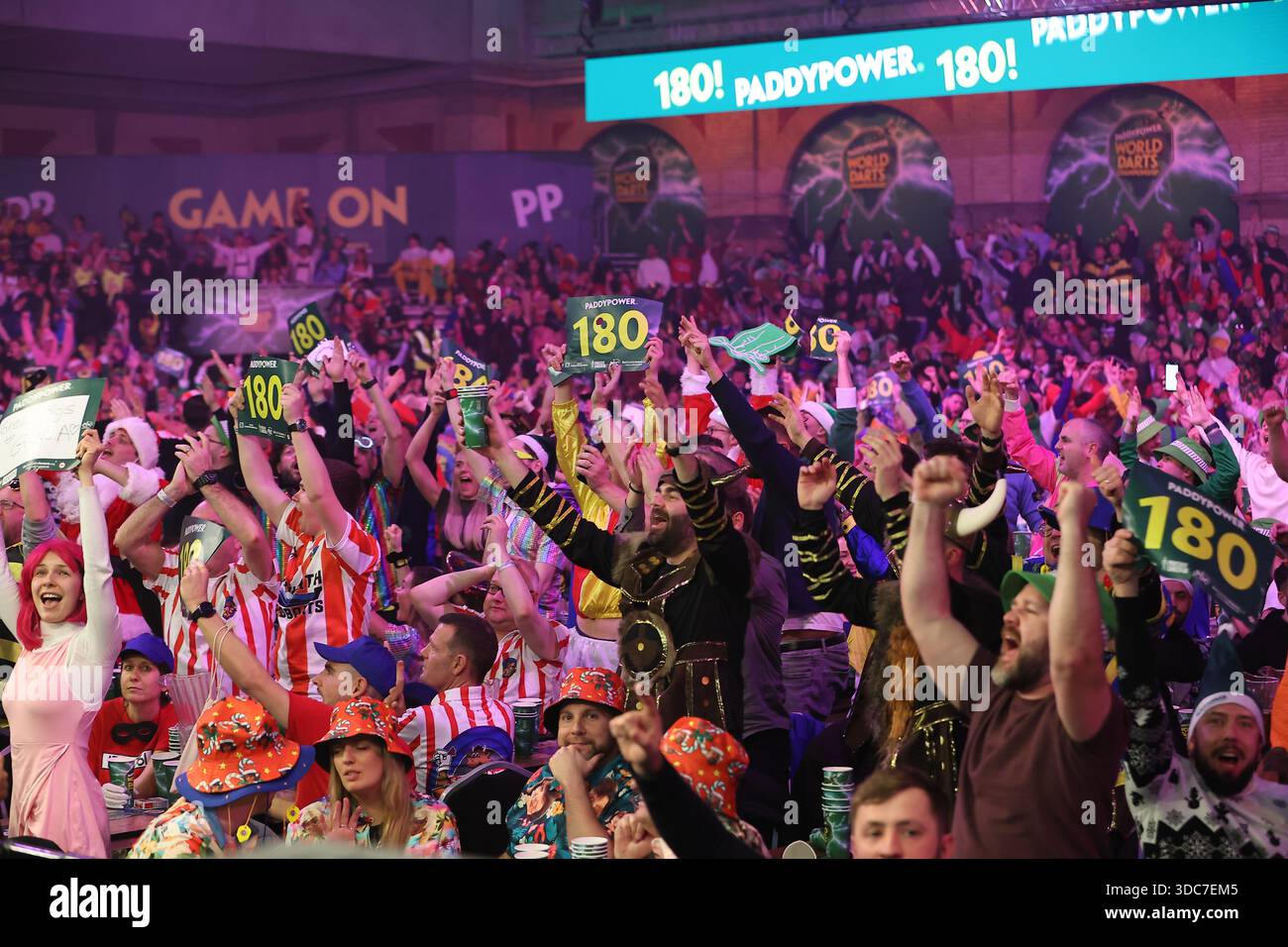 20th December 2025, Alexandra Palace, London, England; 2025 PDC Paddy ...