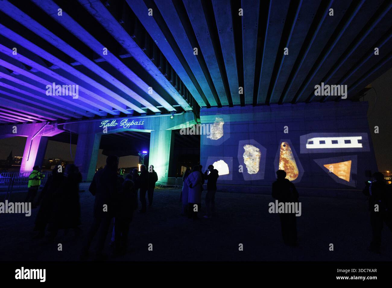 Illustration picture taken during the inauguration of Oosterlicht, a ...