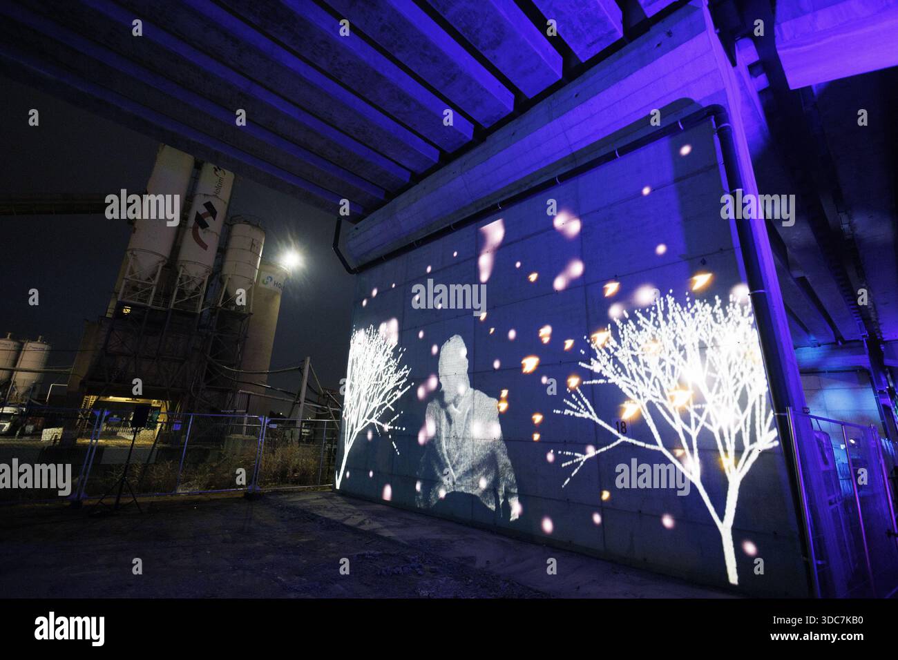 Illustration picture taken during the inauguration of Oosterlicht, a ...