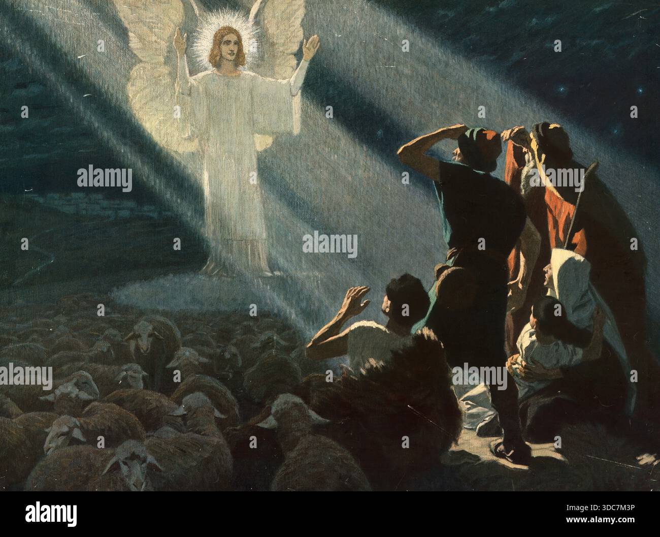 Angels announce jesus birth hi-res stock photography and images - Alamy