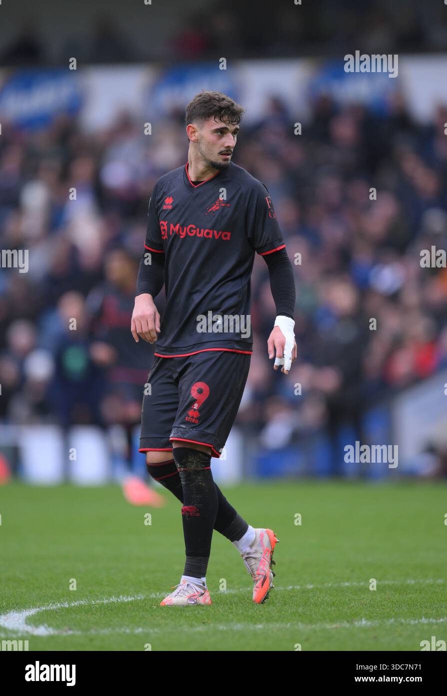 Millwall's Mihailo Ivanovic during the Sky Bet Championship match at ...