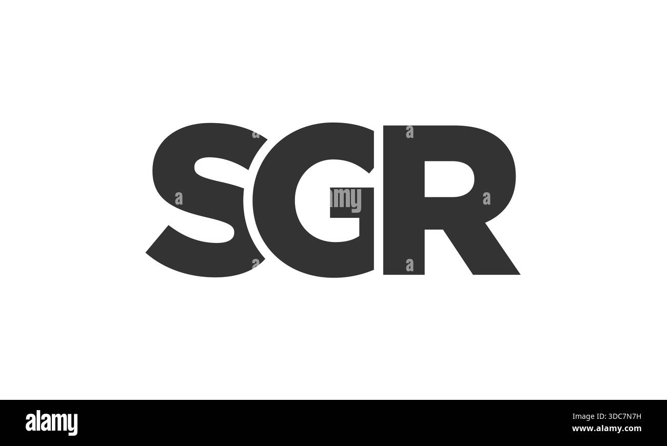 Sgr logo design hi-res stock photography and images - Alamy