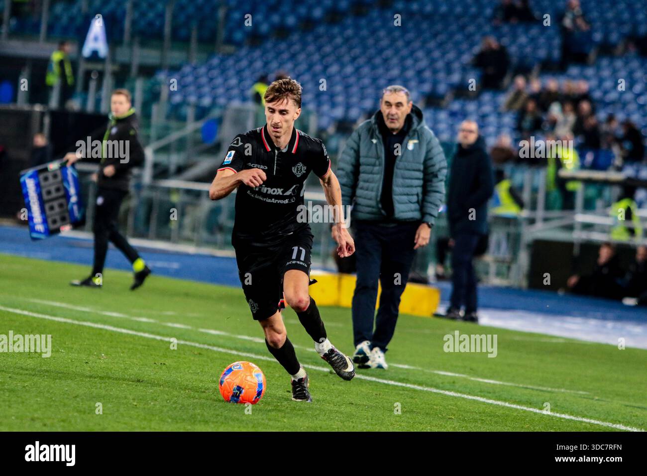 Dennis Johnsen of US Cremonese during SS Lazio vs US Cremonese, Italian ...