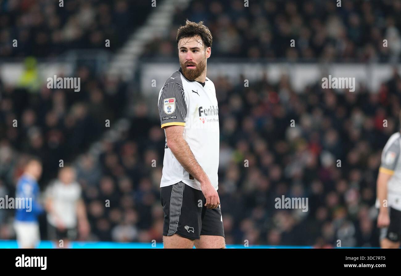 20th December 2025; Pride Park, Derby, Derbyshire, England; EFL ...